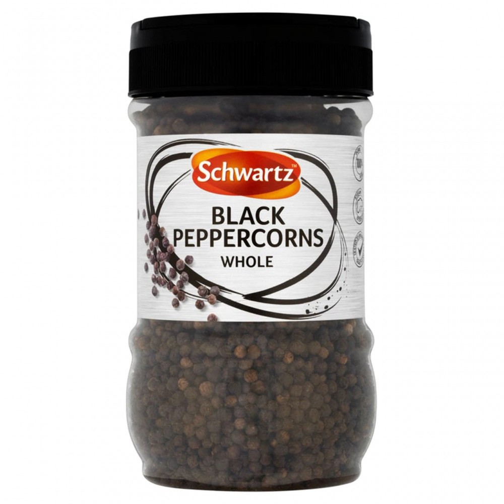 Schwartz Herbs & Spices : Whole Peppercorn | Irelands Schwartz ...