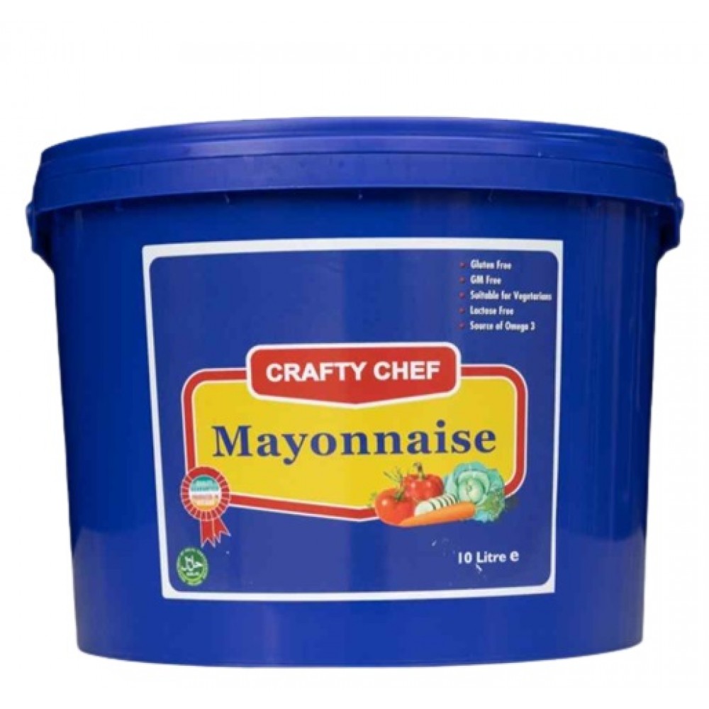 Dressings & Relishes : Crafty Chef Mayonnaise 10ltr