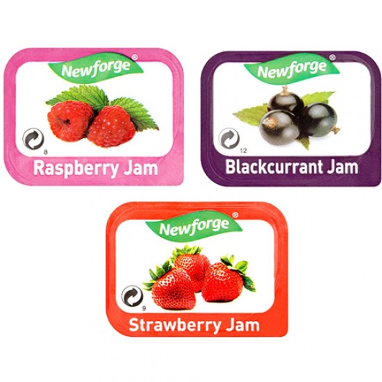 Jams, Jellies & Maple Syrup : Jam Portions | Irish Newforge ...