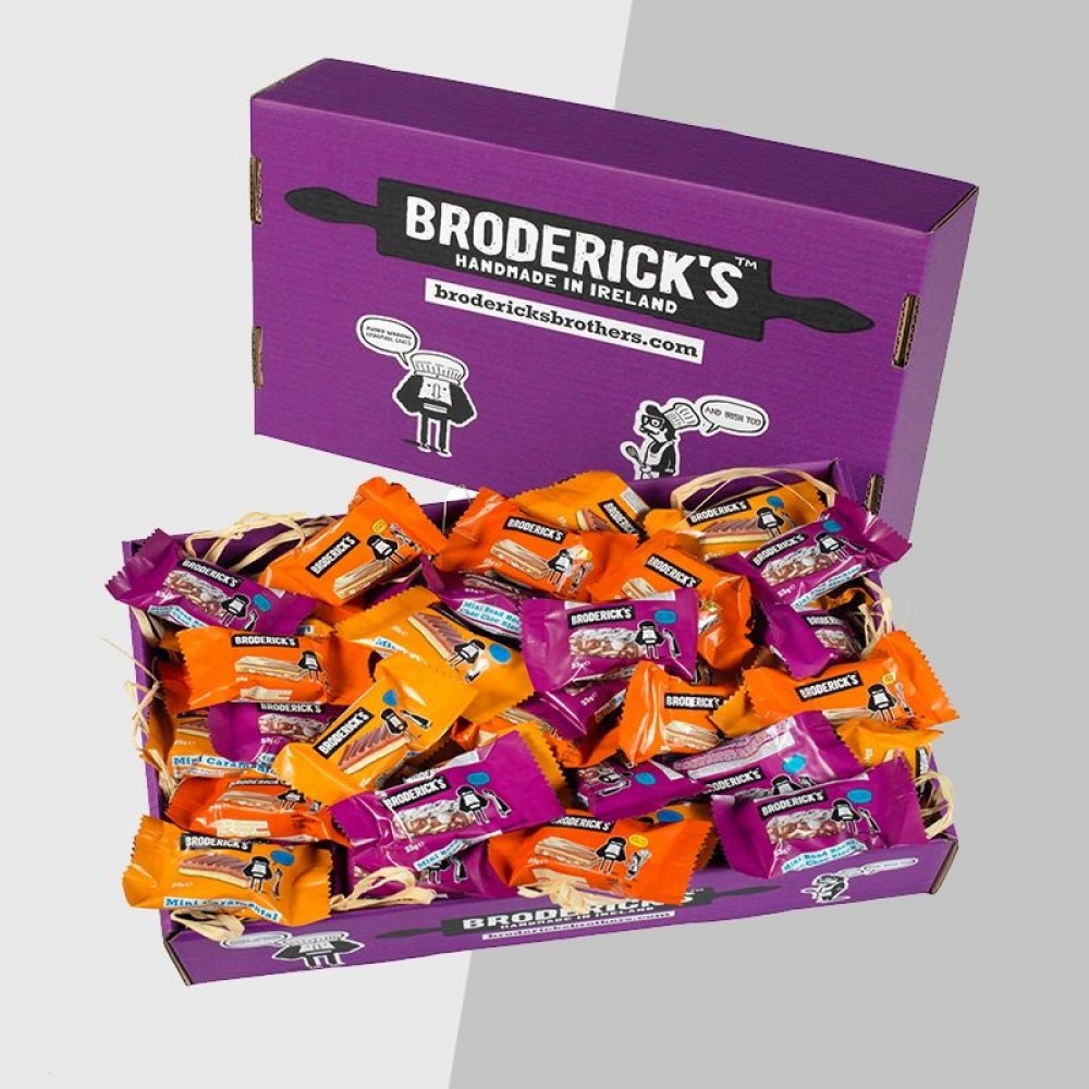 Chocolate Bars : Brodericks Mixed Minis 23g X 75