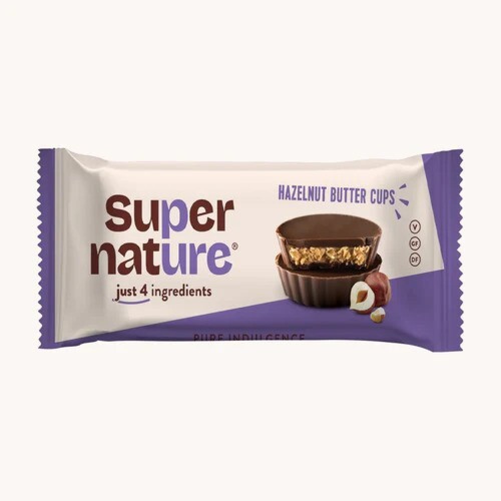 Protein & Energy Bars : Super Nature Hazelnut Butter Cups ...