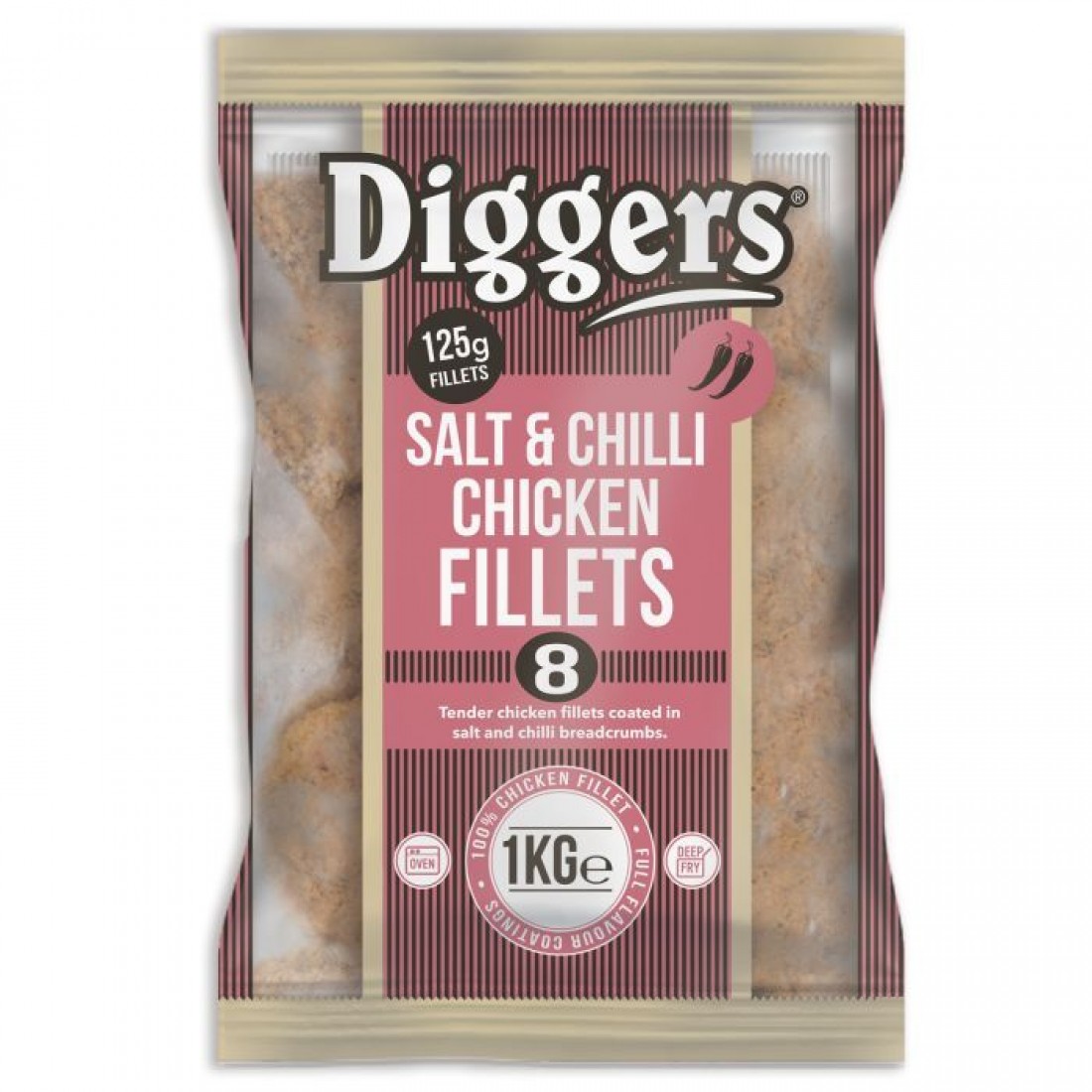 Chicken Frozen : Diggers Salt And Chilli Chicken Fillets ...