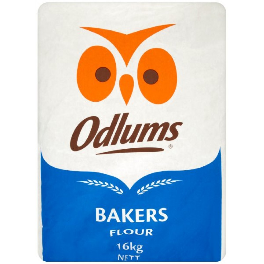 Flour & Yeast : Odlums Bakers Strong Flour 16kg