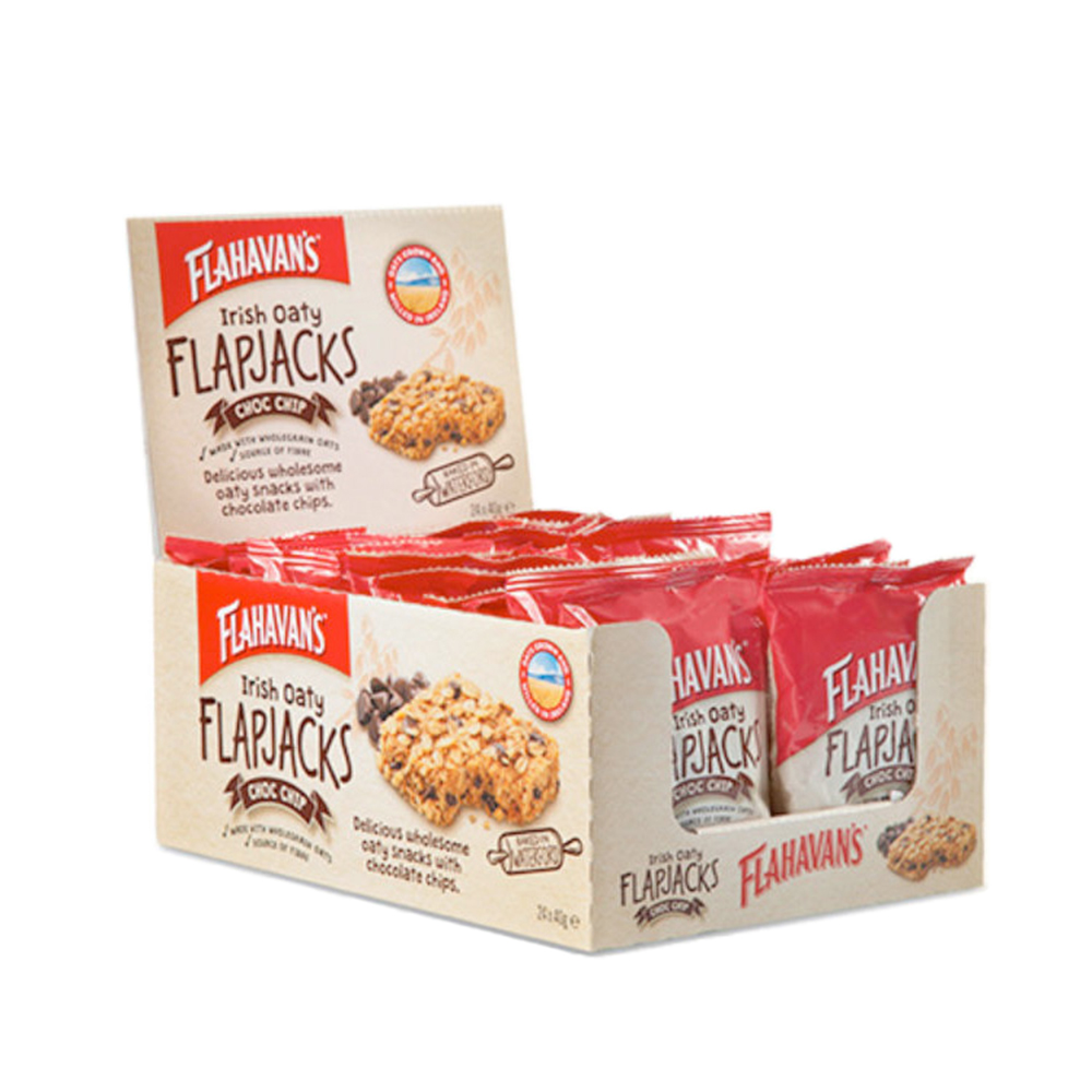 Protein & Energy Bars : Flahavans Flapjack Choc Chip 24g ...