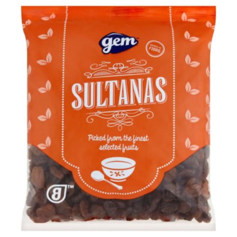 Dried Fruit : Sultanas | Irelands Leading Gem Supplier