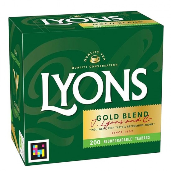 Tea Bags Catering & Individual : Lyons Gold Blend | Envelope ...