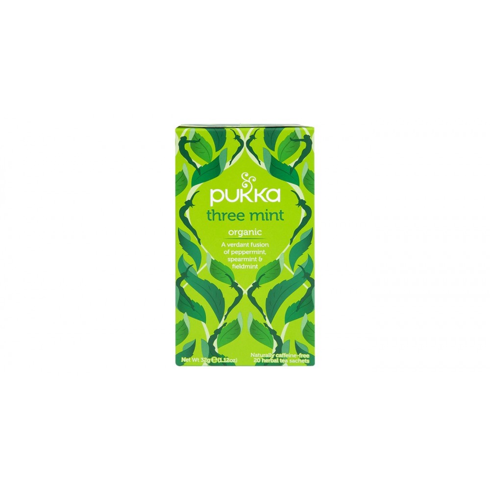 Pukka Teas : Pukka Three Mint Tea 4x 20pk