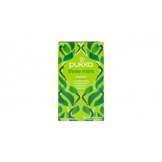 Pukka Teas : Pukka Three Mint Tea 4x 20pk