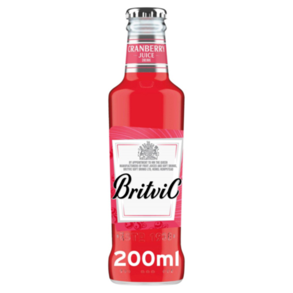200ml Splits & Juices : Britvic Cranberry Juice 200ml | Fruit ...