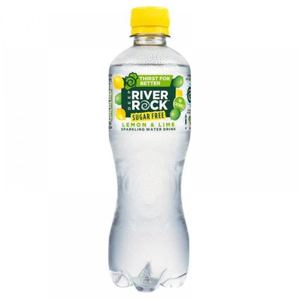 River Rock Water : Lemon & Lime Riverrock 500ml X 15 ...