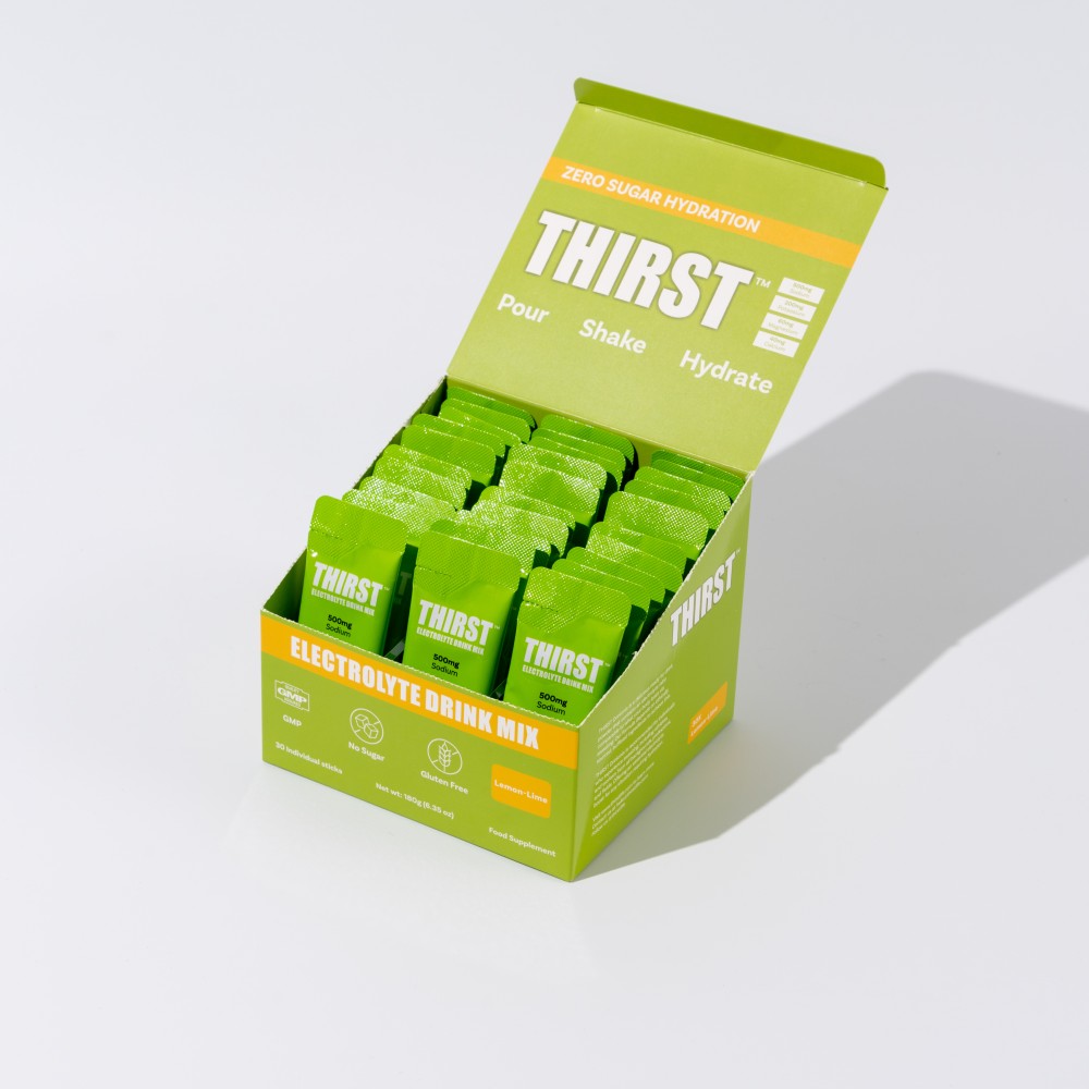 Energy Drinks : Thirst Electrolytes Lemon-lime X 30