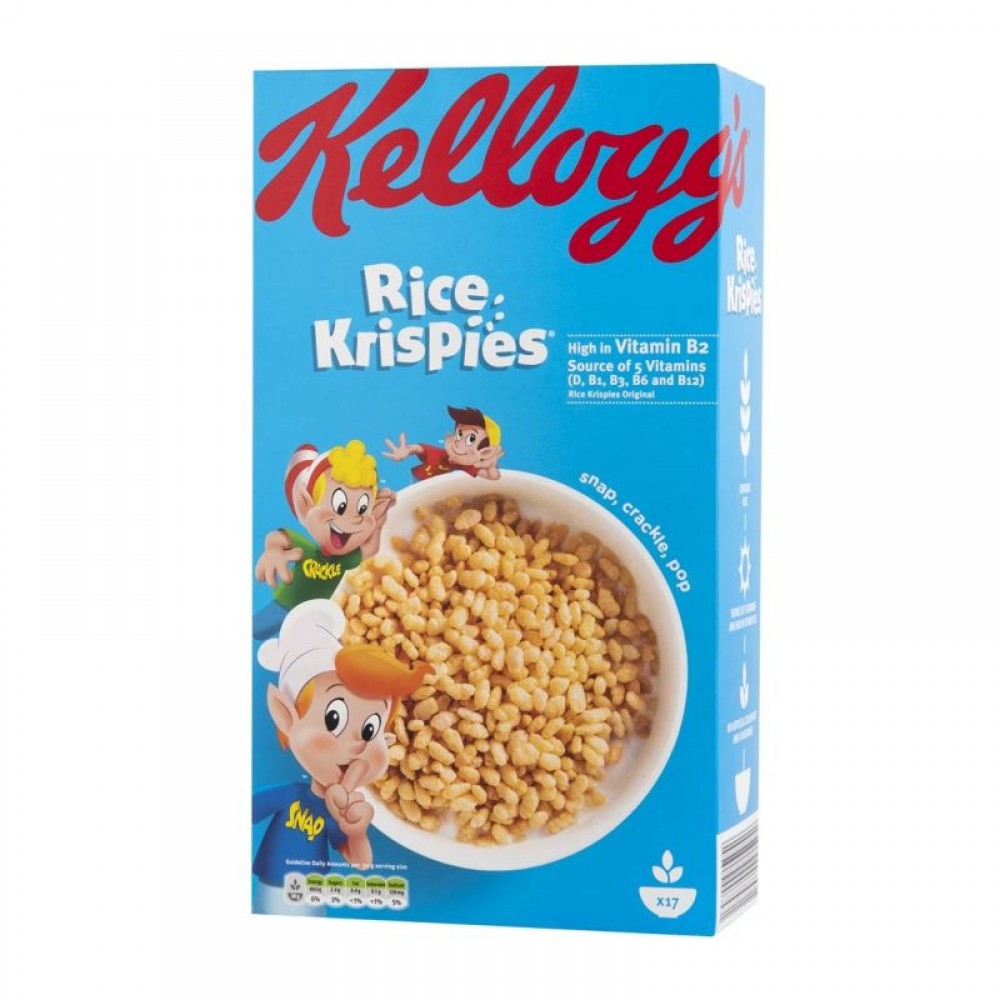 Retail Pack Cereals : Kelloggs Rice Krispies 430g X 14