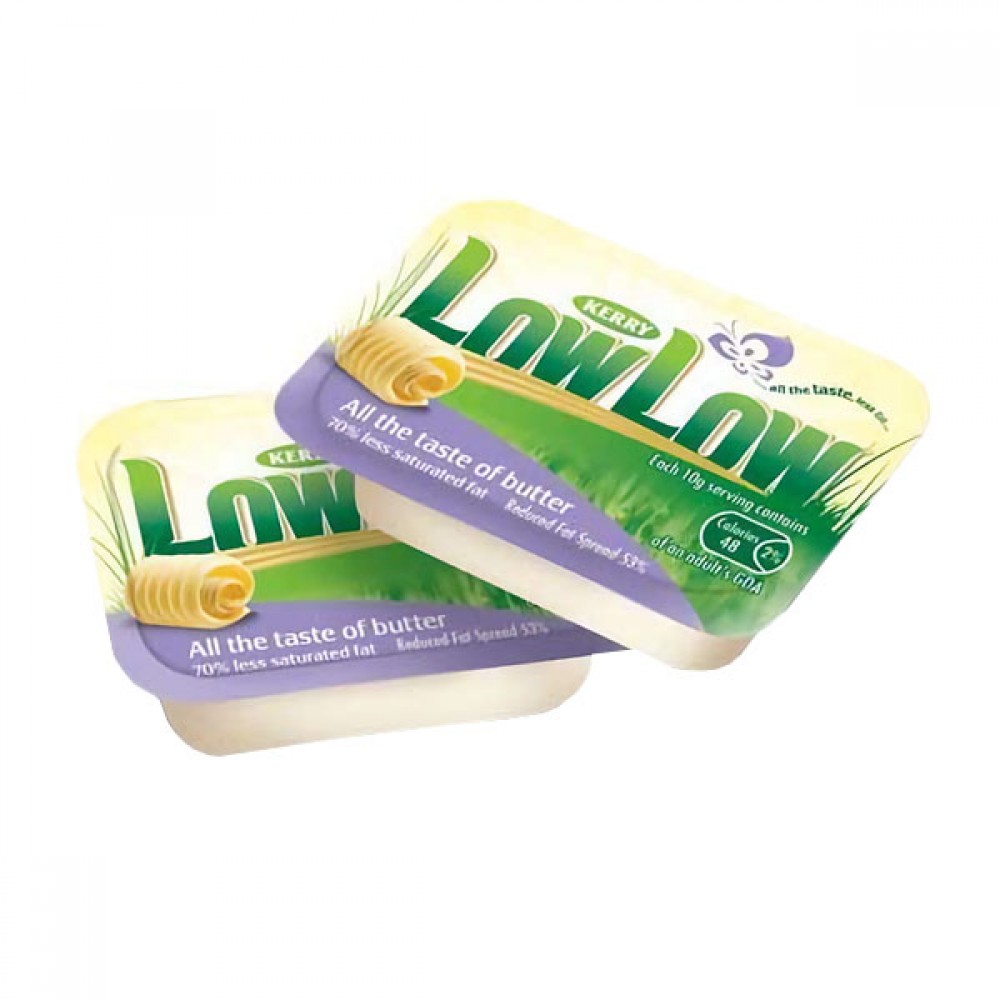 Butter Spreads & Portions : Low Low Butter Portions 10g X ...