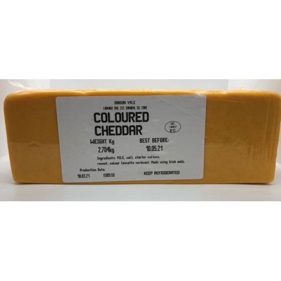 Block Cheese : Cheddar Cheese | Irish Cheese Board Supplier ...