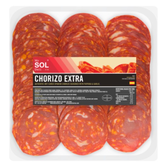 Continential Meats : Deli Sliced Chorizo 500g