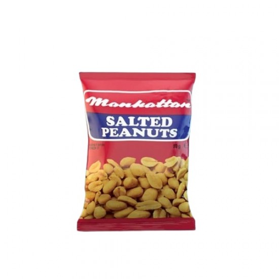 Crisps & Peanuts : Manhattan Salted Peanuts 50g X 20 Box