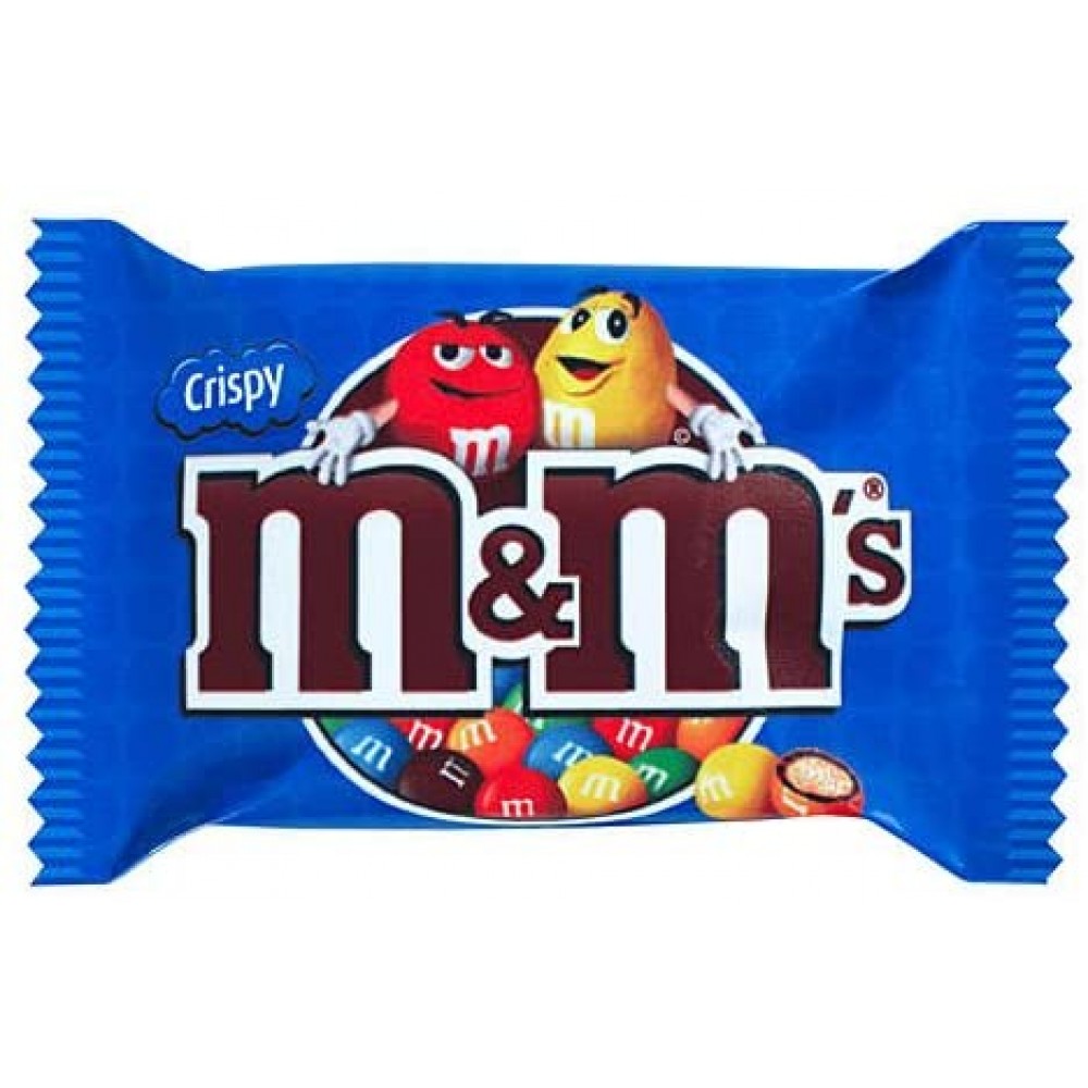 Chocolate Bars : M&m Crispy 36g X 24 - Catering Supplies,