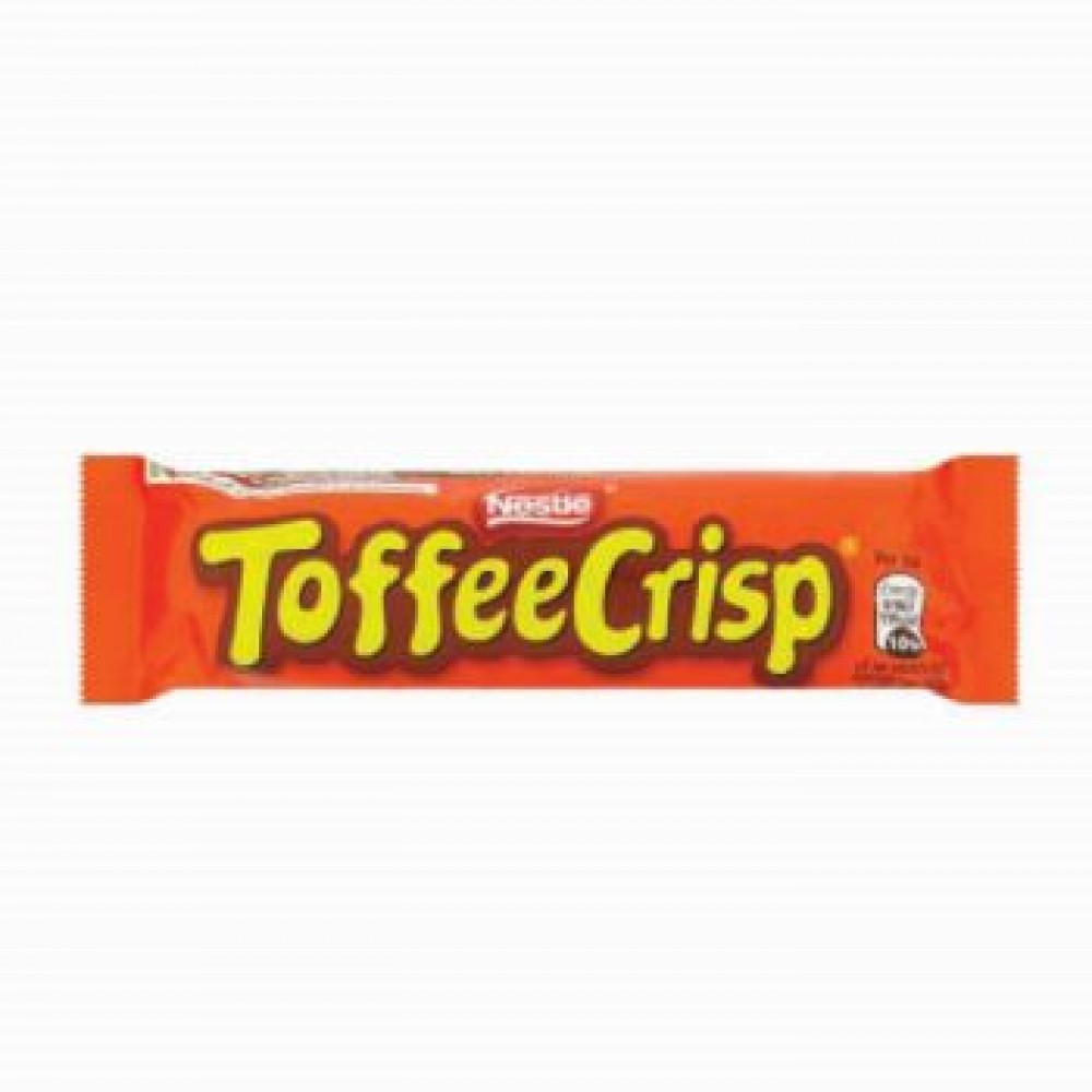 Chocolate Bars : Nestle Toffee Crisp 38g X 24 - Catering ...