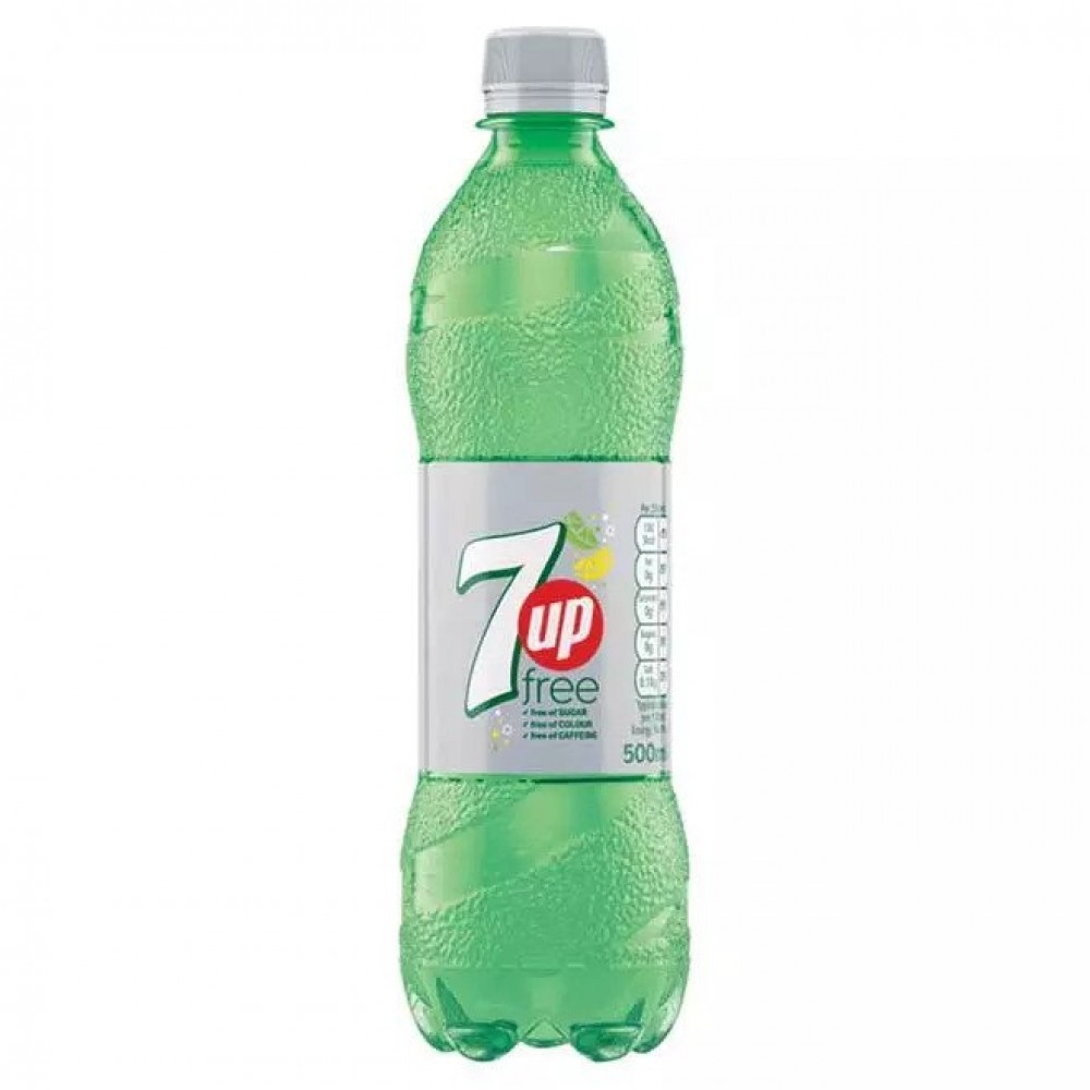 500ml Contours : Diet 7up Contour 500ml X 24 - Catering Supplies,