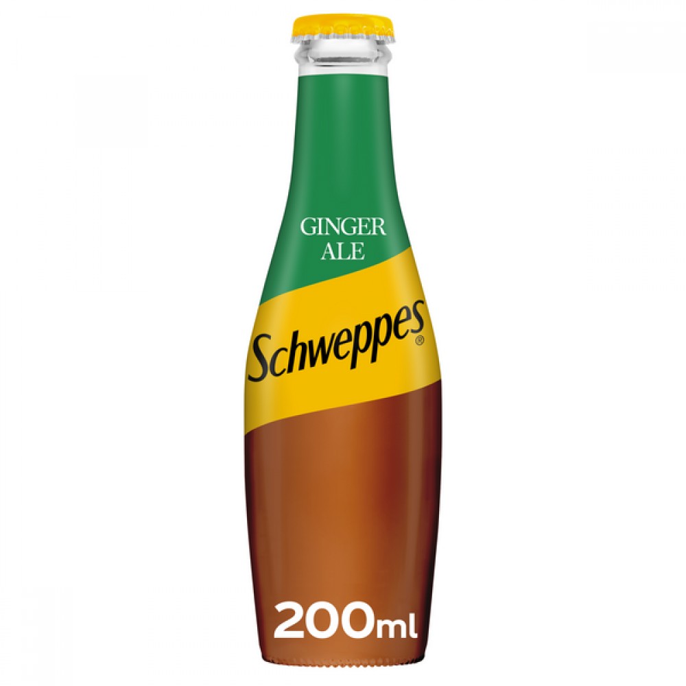 Schweppes Tonics & Mixers : Schweppes Ginger Ale 200ml