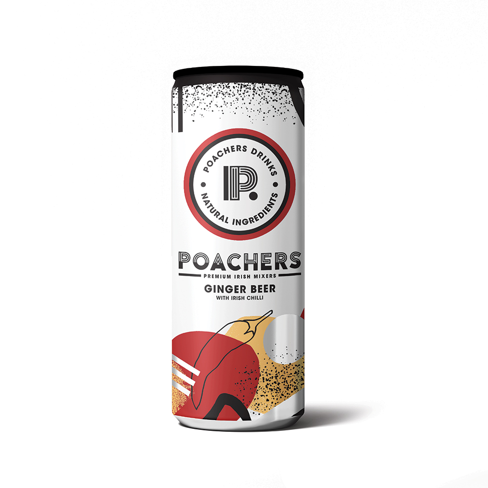 200ml Splits & Juices : Poachers Ginger Beer Can 250ml X ...