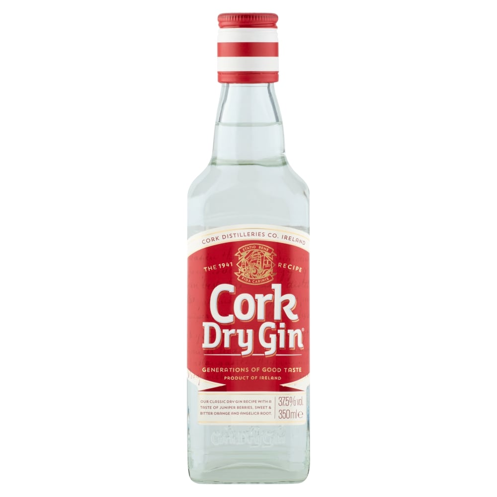 Irish & World Gin : Cork Dry Gin 350ml - Catering Supplies,