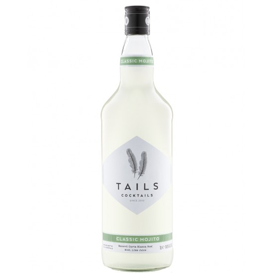 Pre-mixed Cocktails : Tails Classic Bacardi Mojito 1l