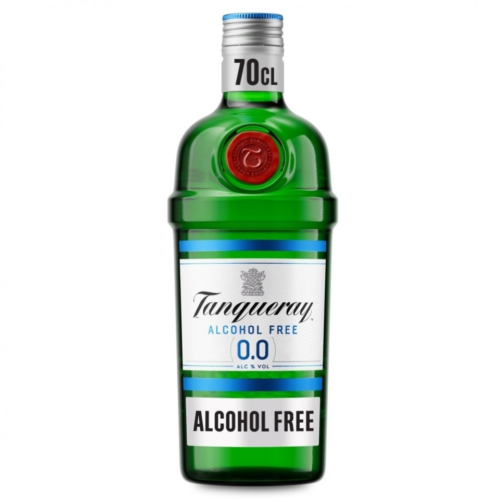 Irish & World Gin : Tanqueray 0.0 Non Alcoholic 700ml