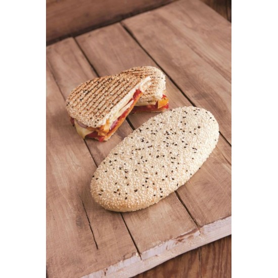 Panini & Baguettes : Nigella & Sesame Panini | Oval Panini ...