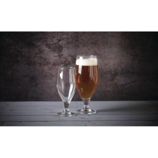 Stemmed Beer Glasses : Cervoise Stem | Ireland Beer Glass ...