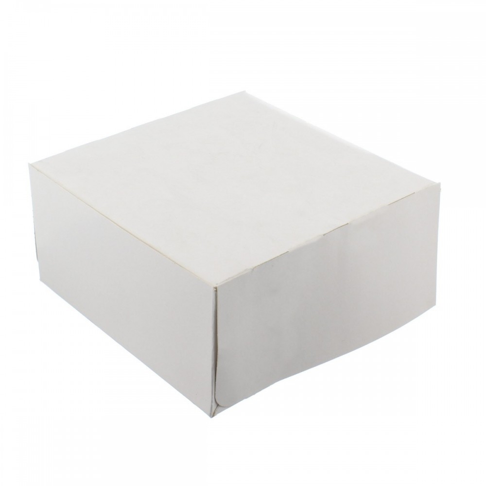 Cake Boxes : White 10'' Cake Box X 100 - Catering Supplies,
