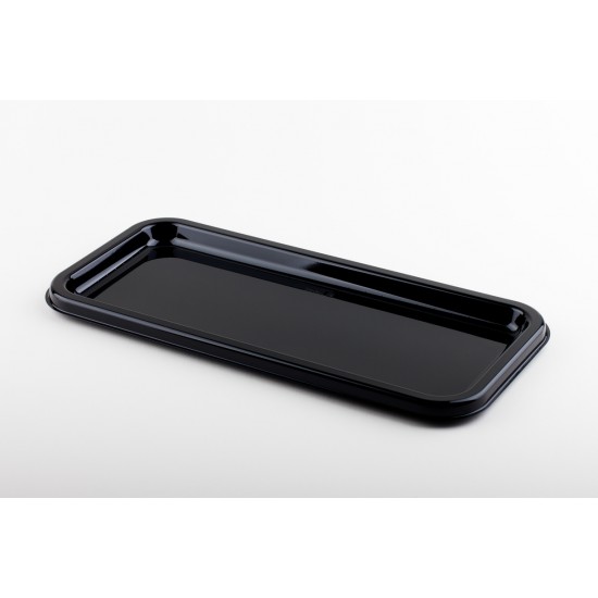 Sandwich Platters : Sabert Black Platter Medium+ Lid X 25 ...