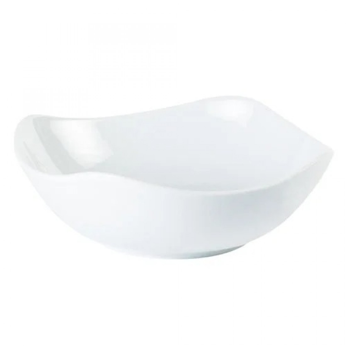 Porcelite Soup & Salad Dishes : Porcelite Soft Square Bowl ...