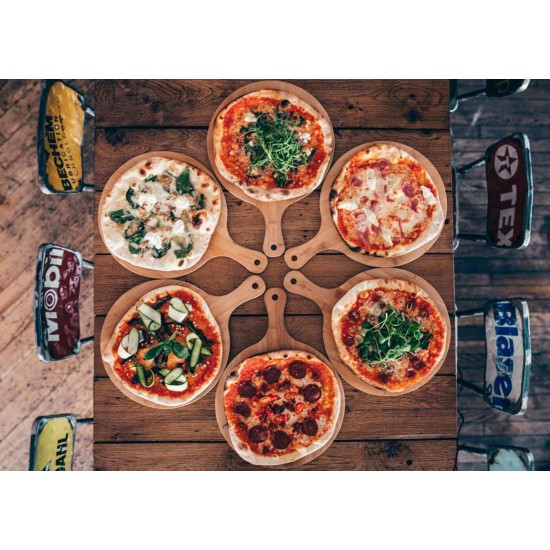 Pizza & Round Boards : Milano Bamboo Pizza Paddle 32cm X6 ...