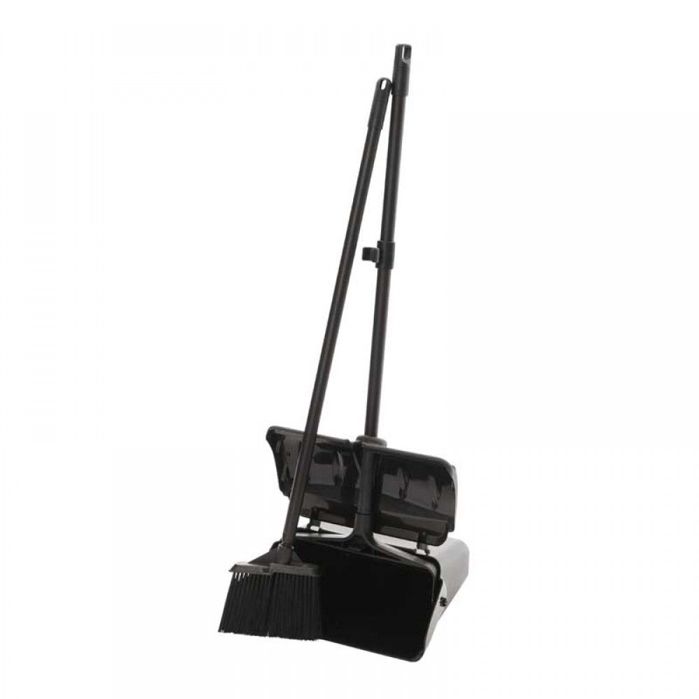 Dust Pan & Brushes : Long Handle Lobby Dustpan And Brush ...
