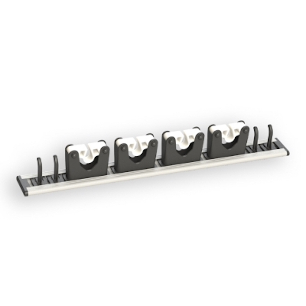 Wall Tidy 4 Section Holder