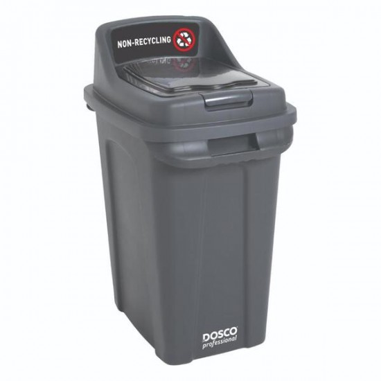 Recycling Stations : Recycling Bin Black (general Waste) 70l