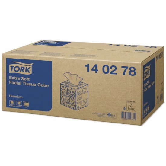 Facial Tissues : Tork Soft Facial Tissue Cube X 3000