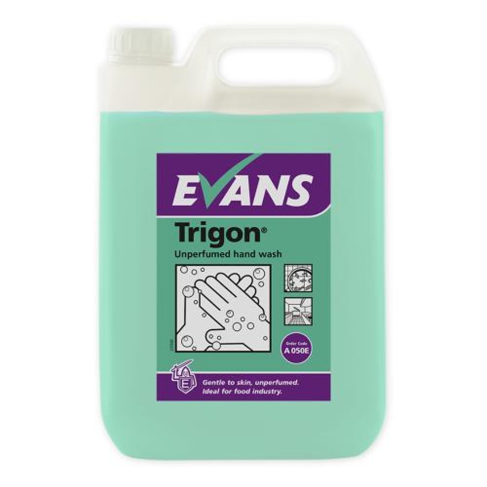 Soap & Hand Sanitisers : Evans Trigon Soap 5l Handwash