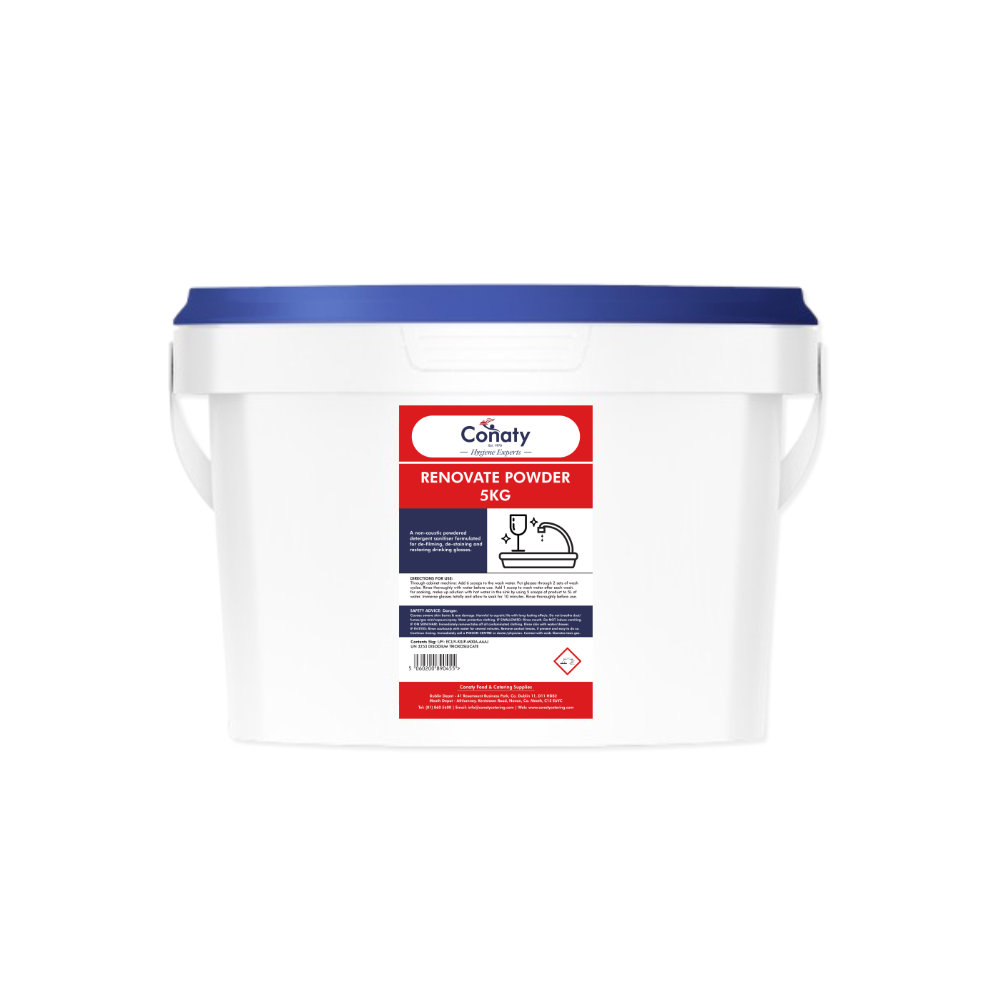Automatic Glasswashing : Conaty Renovate Powder 5kg | Ireland ...