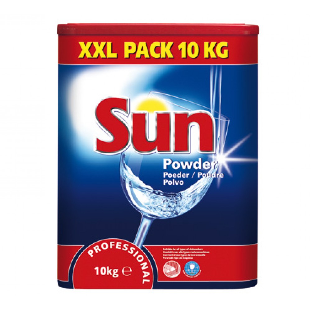 Automatic Dish Washing : Sun Dishwasher Powder 10kg | Cleaning ...