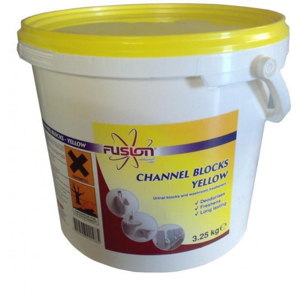 Urinals : Fusion Channel Blocks 3.25kg - Catering Supplies,