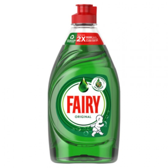 Manual Glasswashing : Fairy Wash Up Liquid 320ml X 10