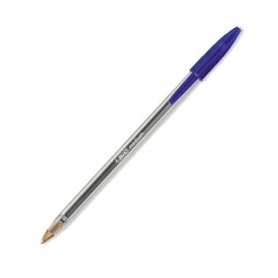 Stationery : Pens Blue Bic Cristal X 50