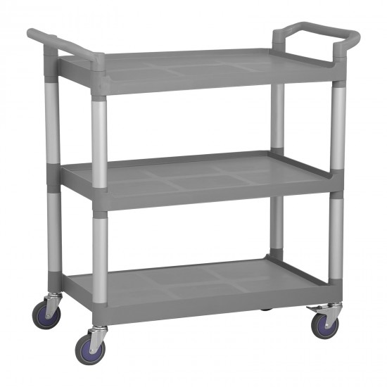 Clearing & Utility Trolleys : 3 Tier Grey Trolley | Irish ...