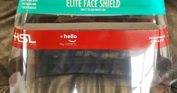 Face Masks & Face Shields : Hsl Face Shield (reusable) X ...