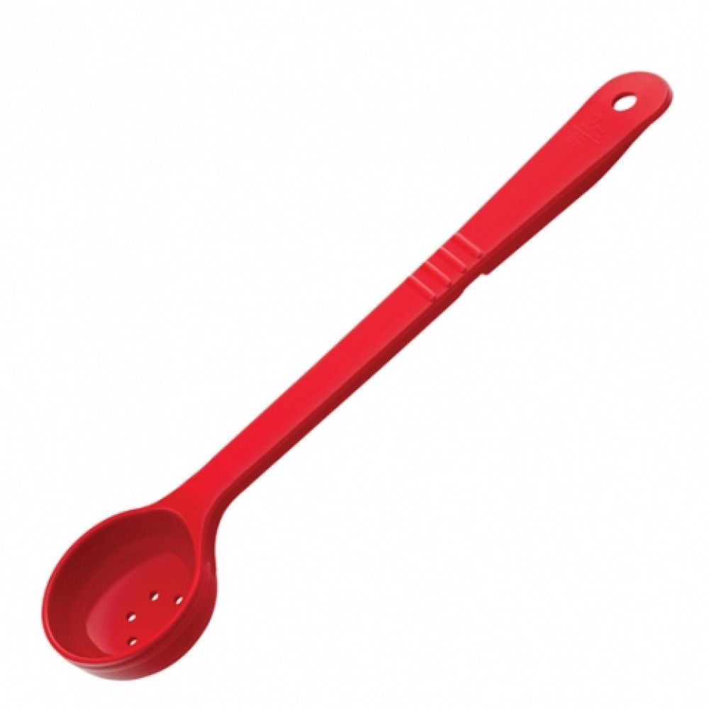 Pizza Utensils : Perforated Pizza Spoon 2oz Red