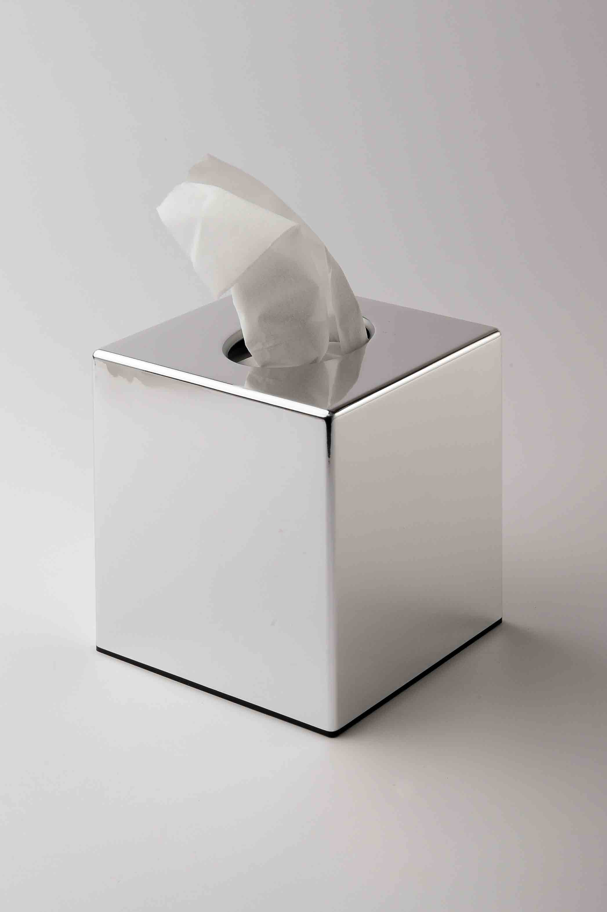 Chrome tissue box cover store