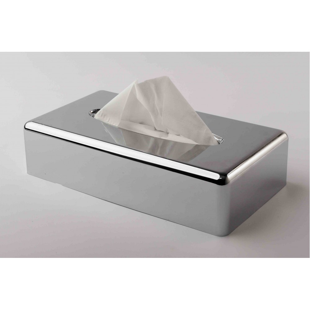 Tissue Boxes & Covers : Long Style Tissue Box Cover-chrome-255mm ...