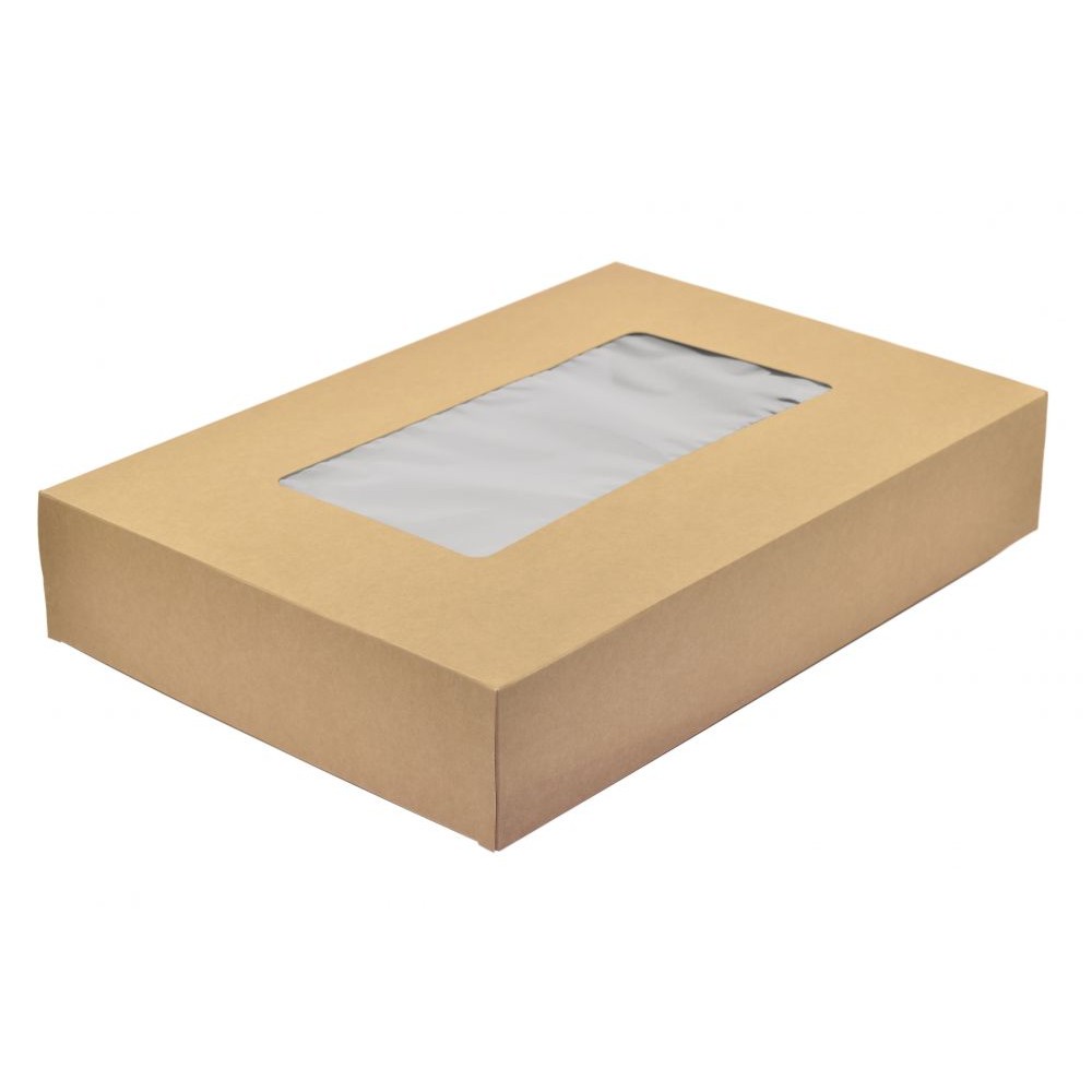 Sandwich Boxes & Platters : Kraft Large Platter Box X 25 ...